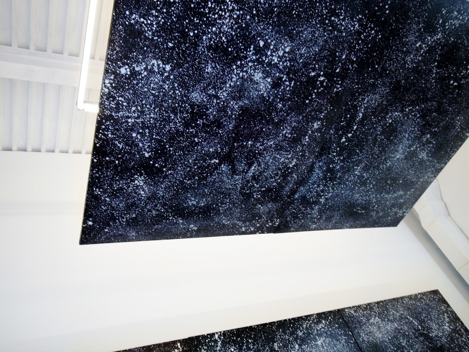 Matt Jones at The Hole - purple ART