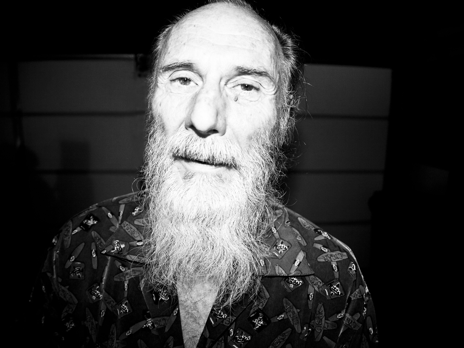 The artist George Herms in his Studio Irvine, California. Herms' work ...