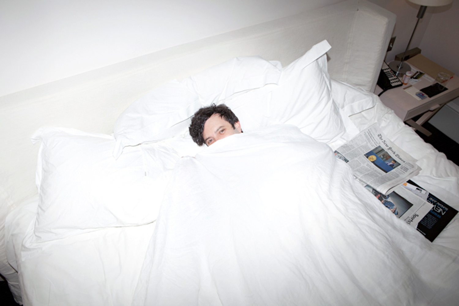 Outtakes from Harper Simon shoot at The Mercer Hotel, New York - purple ...