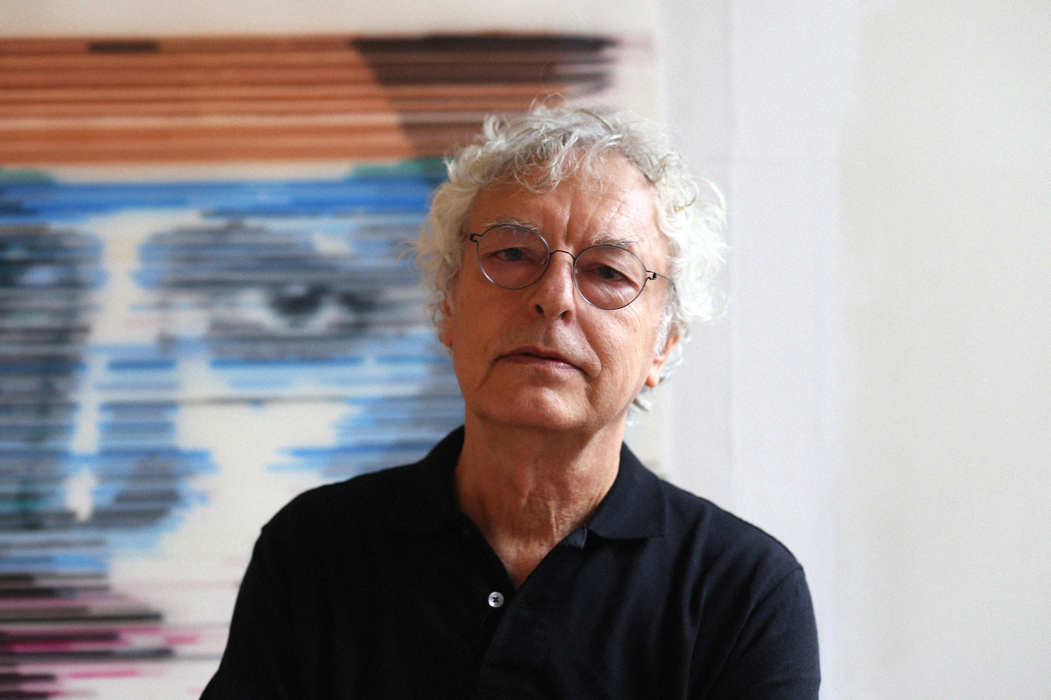 Anton Perich exclusive interview and studio visit, New York - purple ART