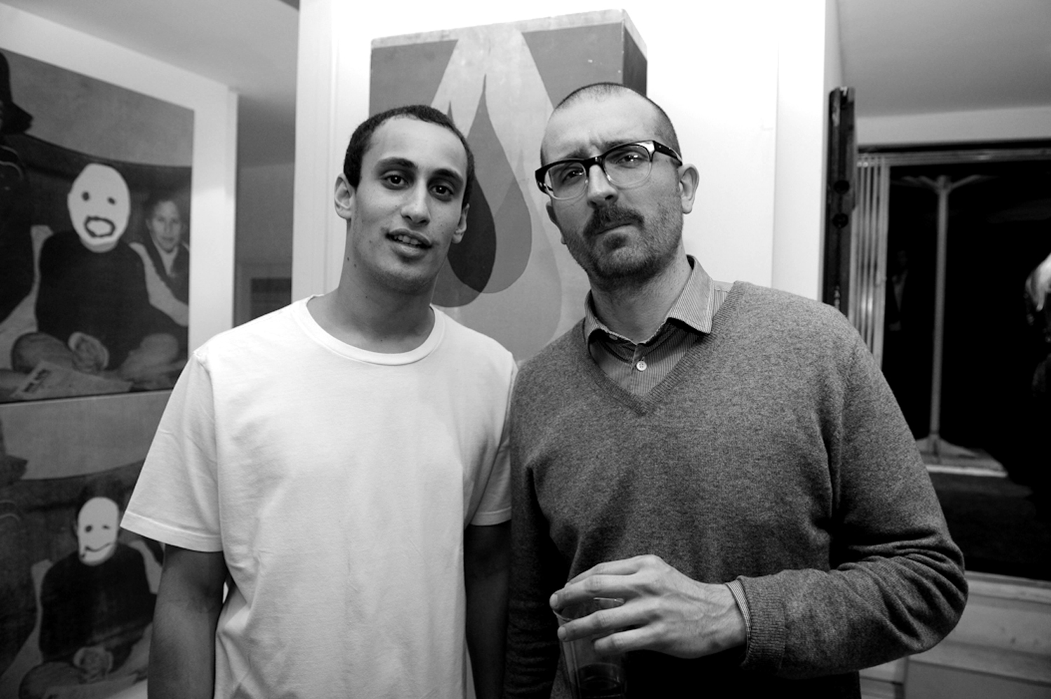 ALEX DELLAL & VITO SCHNABEL PARTY FOR FREIZE - purple NIGHT