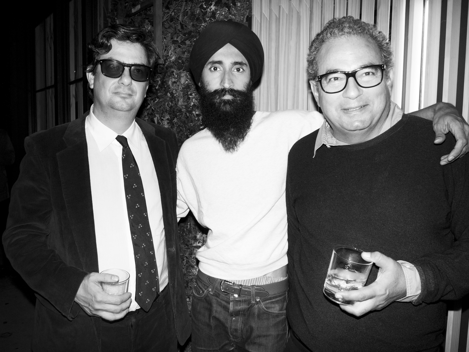 A.P.C. Melrose Place store opening party, Los Angeles - purple NIGHT
