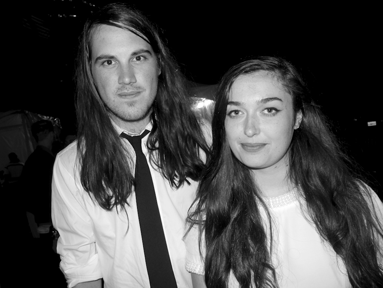 Backstage from PlayMOCA with a performance by Cults , Los Angeles ...