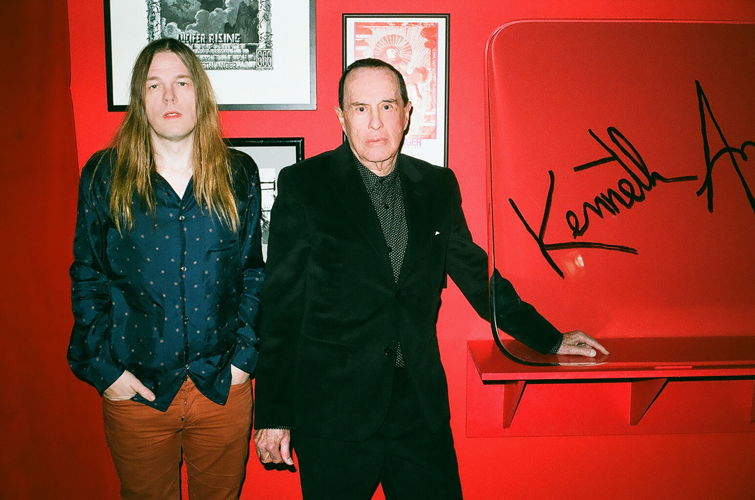 Kenneth Anger's "Icons" at Sprueth Magers, Berlin - purple ART