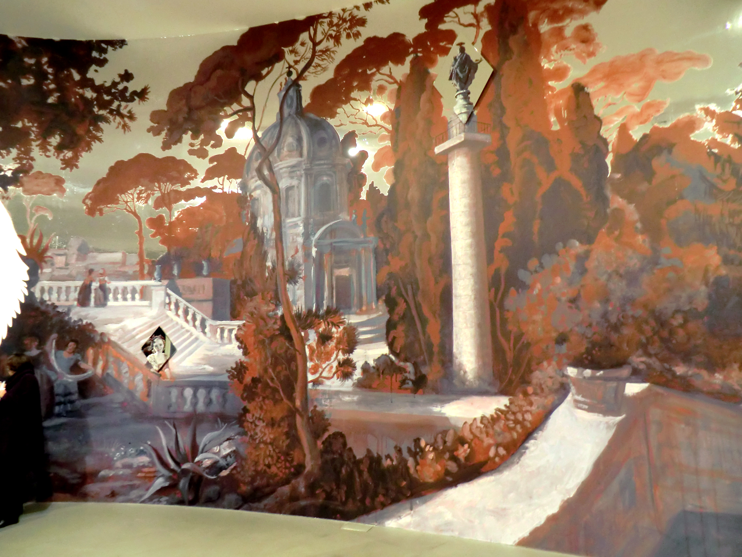 Rachel Feinstein exhibition at Gagosian Gallery, Rome - purple ART