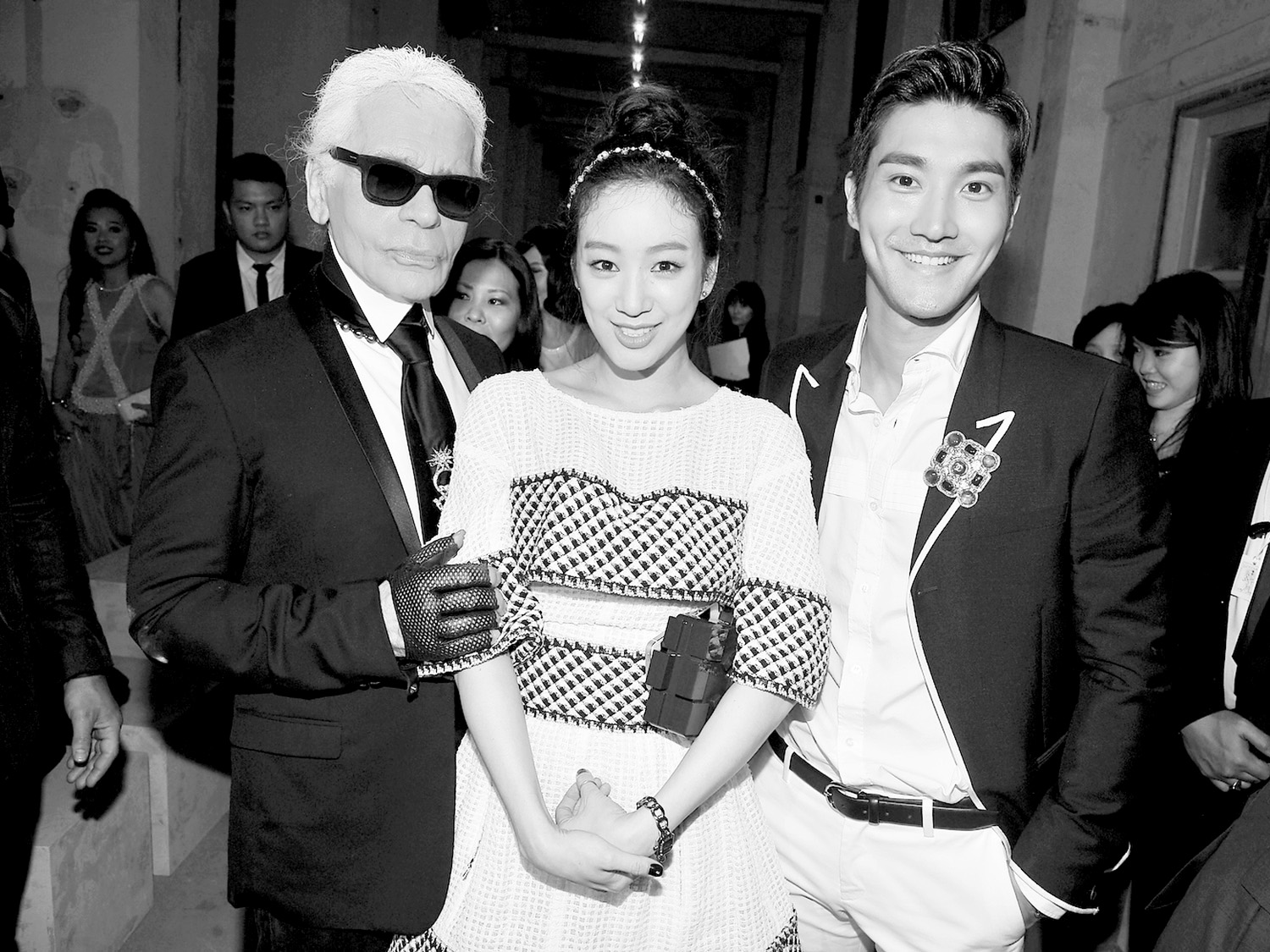 Chanel Cruise 2013/14 after show at Loewen Cluster, Singapore - purple ...