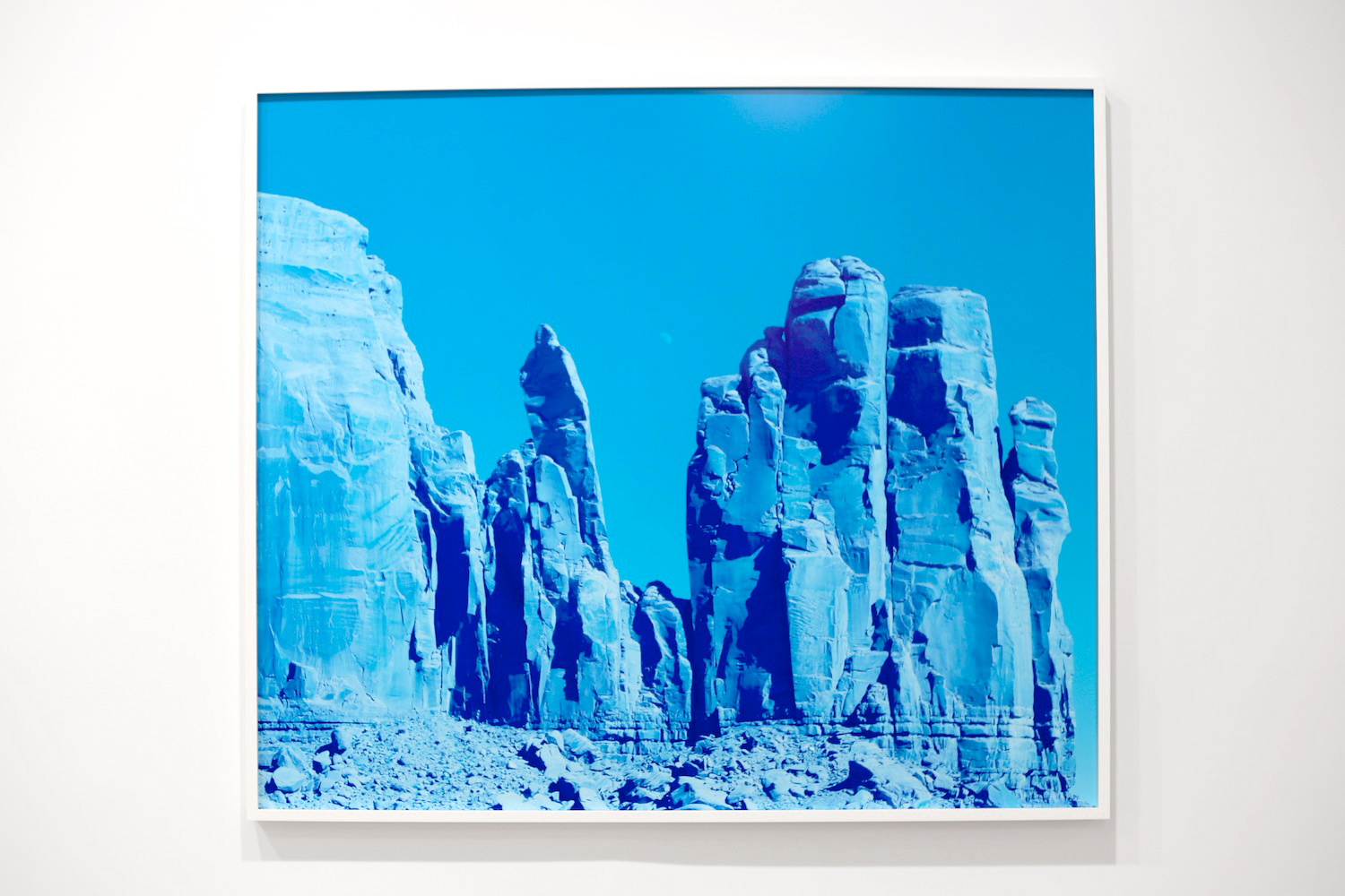 David Benjamin Sherry exhibitino at Danziger Gallery, New York - purple ART