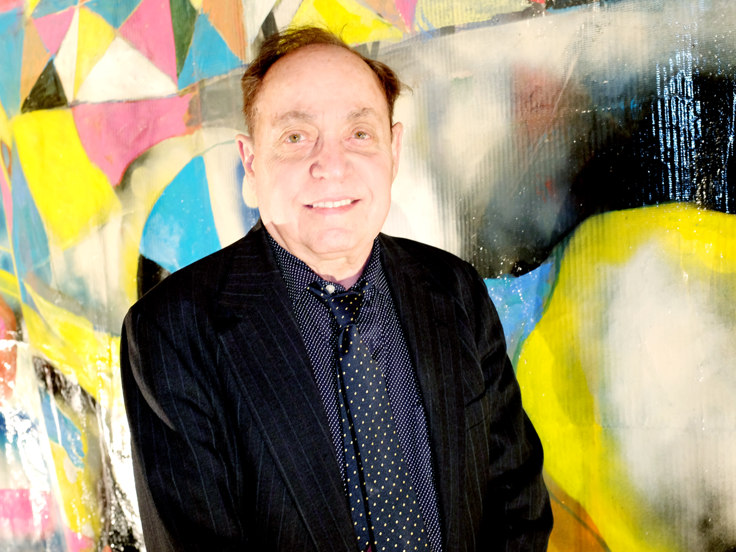 Peter Passuntino "Explosive Color" at Snhy, New York - purple ART