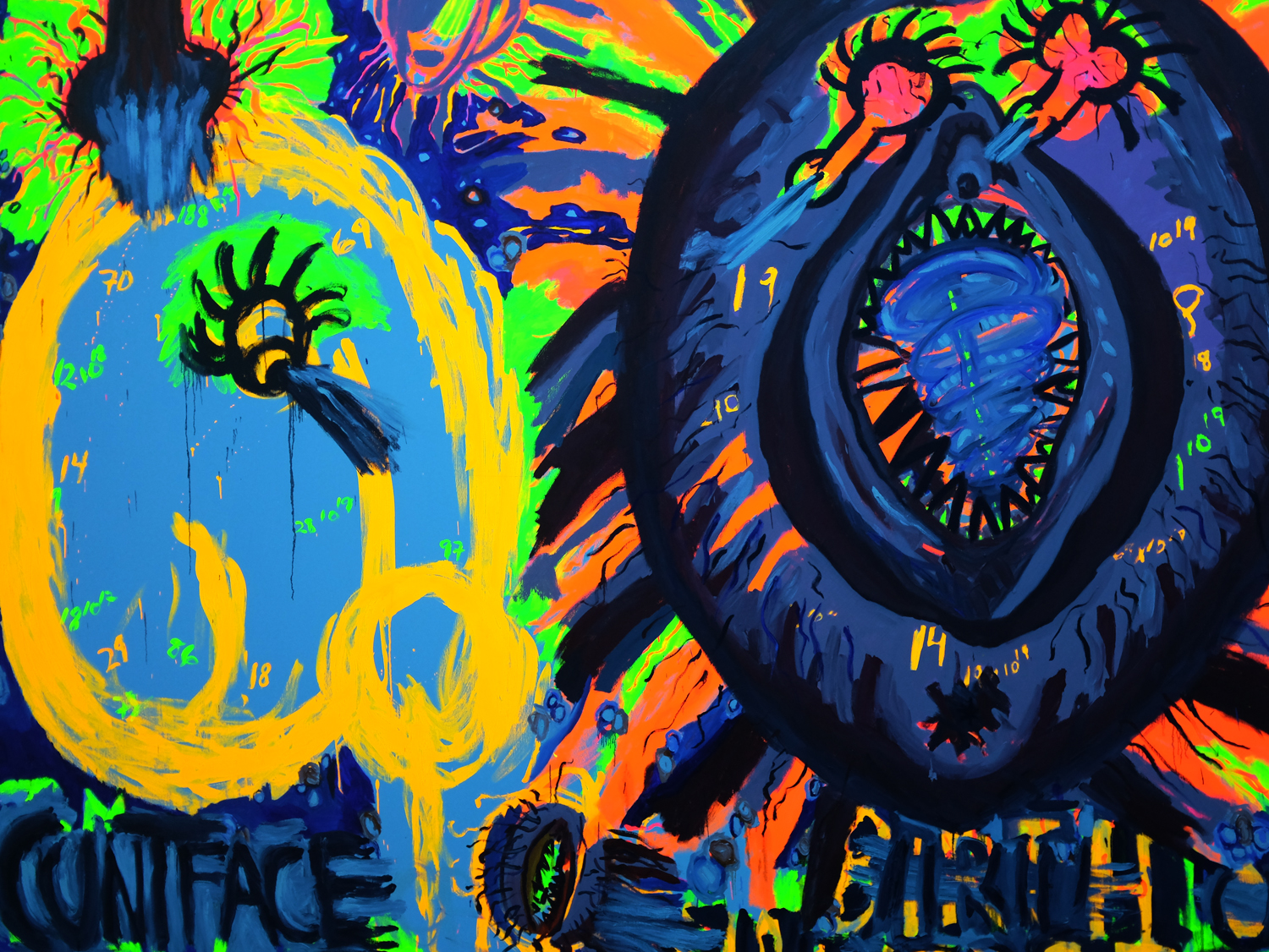 Jennifer Bornstein, Judith Bernstein, and Frances Stark at Gavin Brown ...