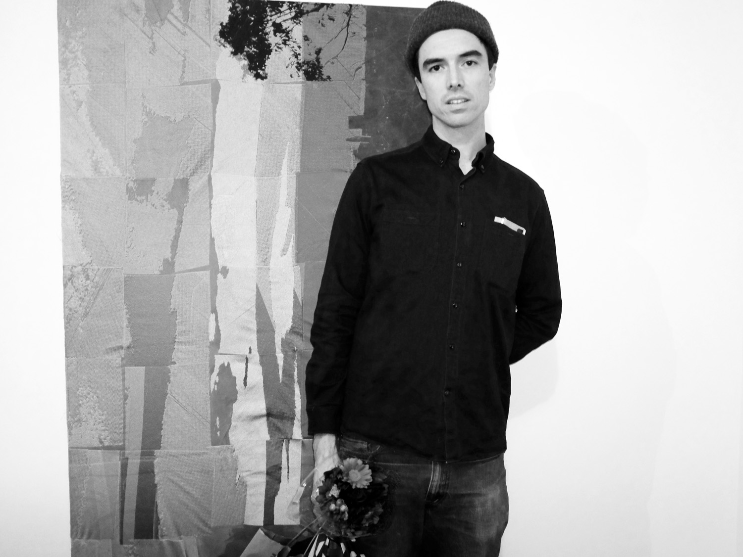 Brendan Fowler "New Camera" at Half Gallery, New York - purple ART