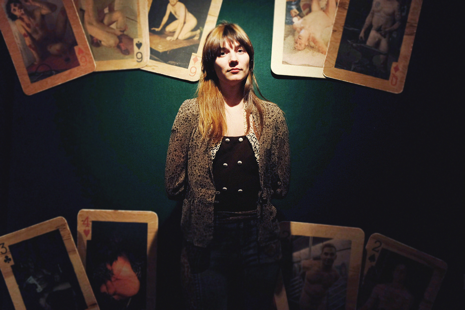 Z Behl "Joker's Solitaire" at Kai Matsumiya, New York - purple ART