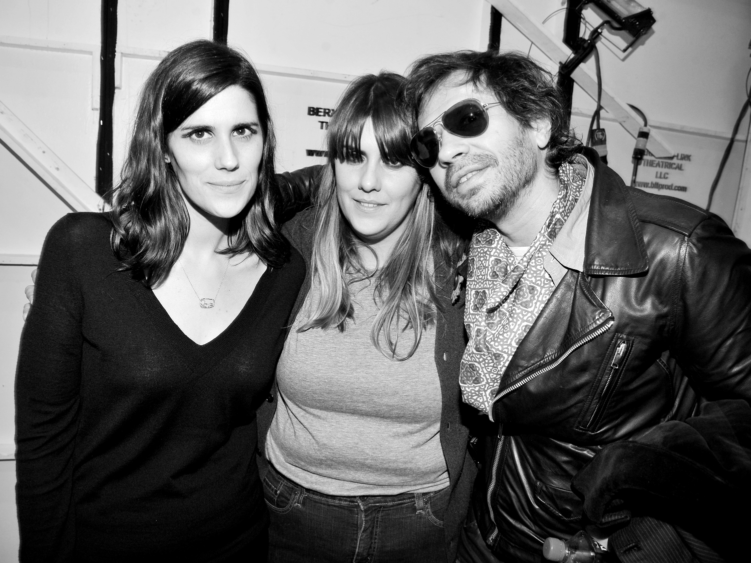 Front row of the Rodarte F/W 2013 show, New York - purple FASHION