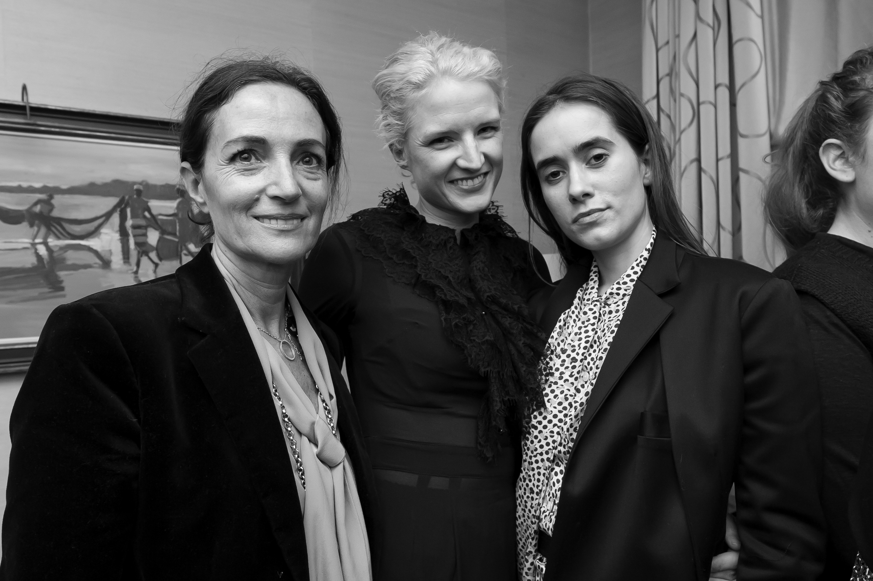 Daniela Agnelli, Fiona Scarry and Tamara Rothstein at Emilio de la ...