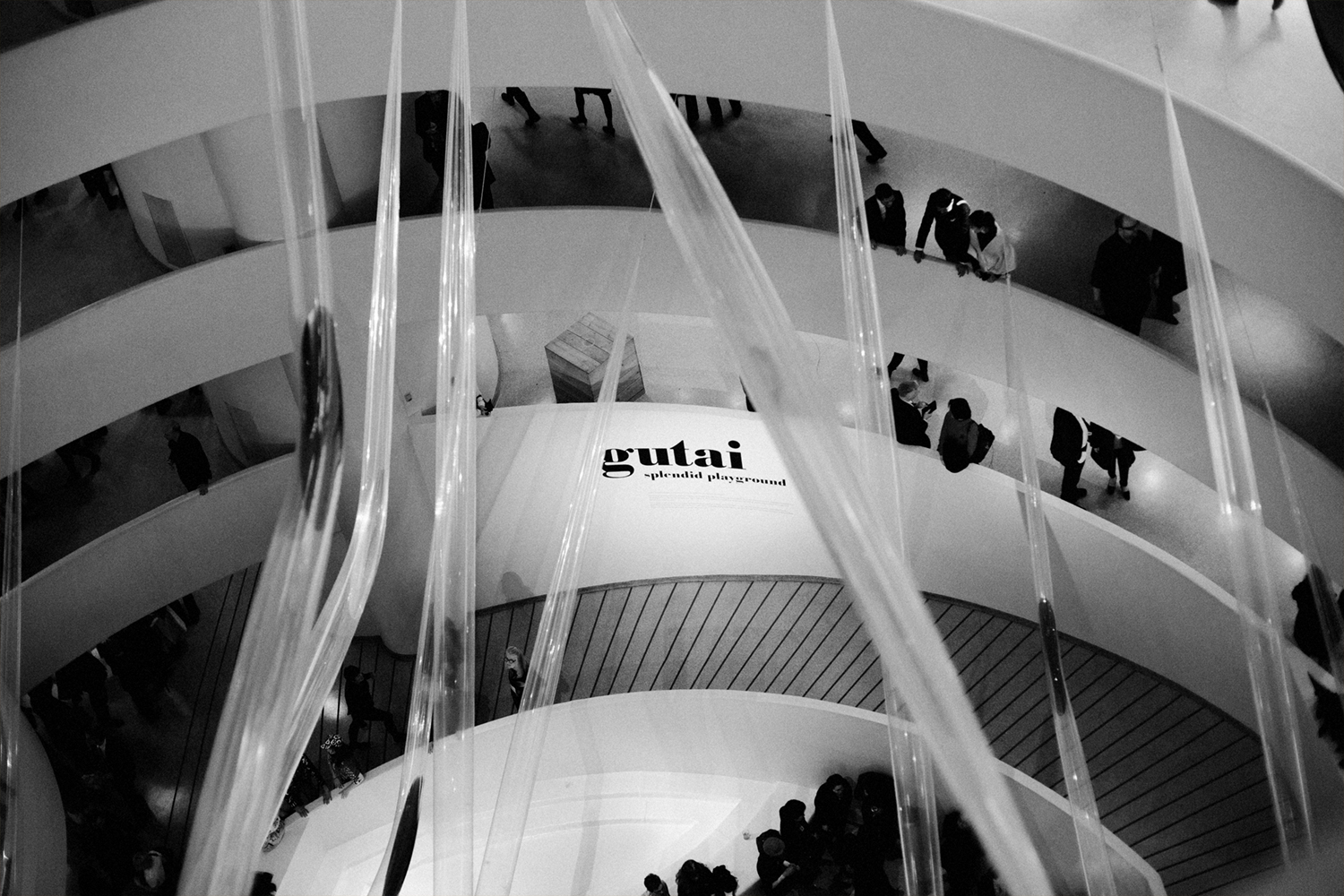 The opening of "Gutai: Splendid Playground" at Guggenheim museum, New ...