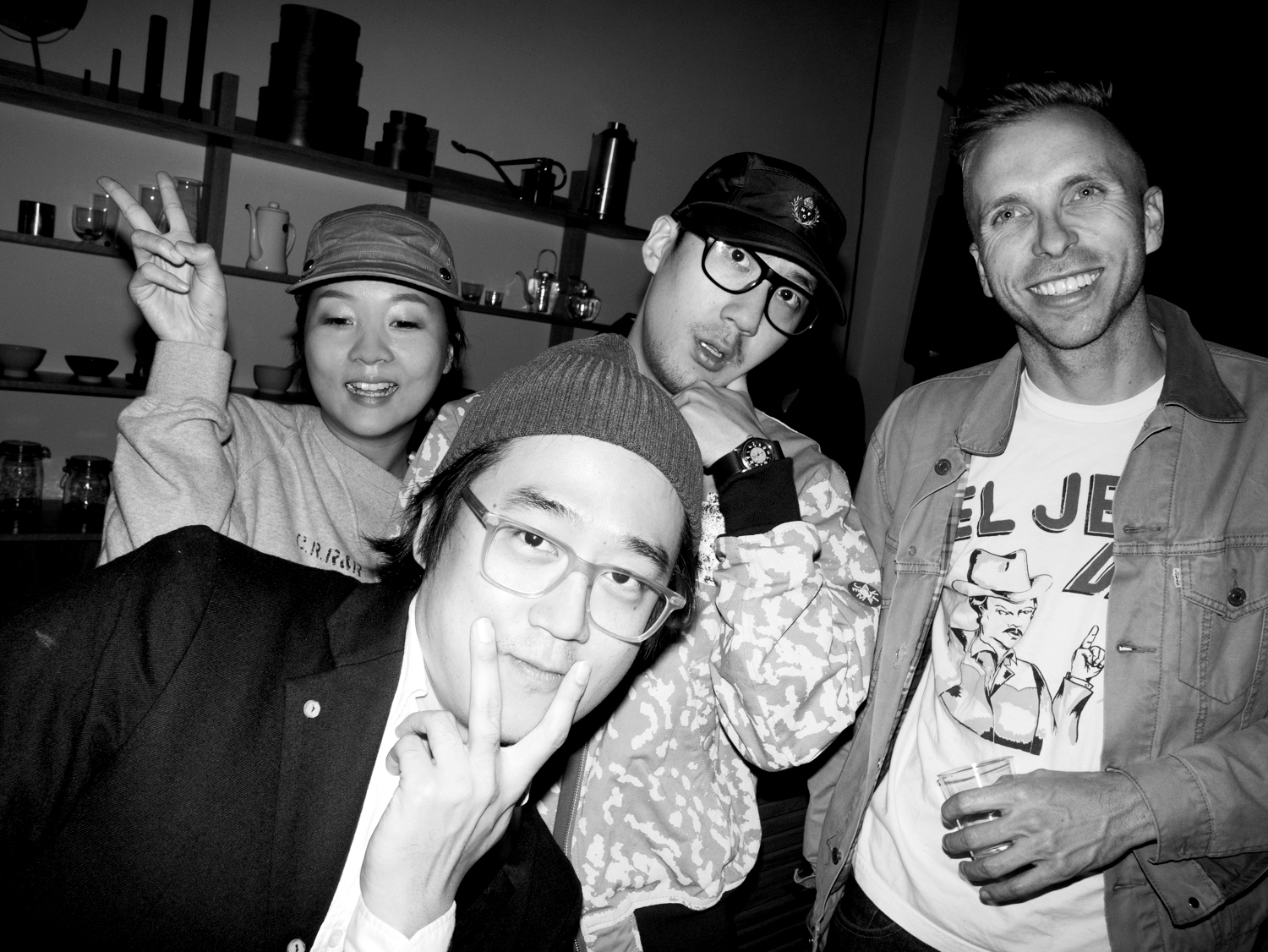 Hideout Party featuring emerging artists at The Good Liver Store, Los ...