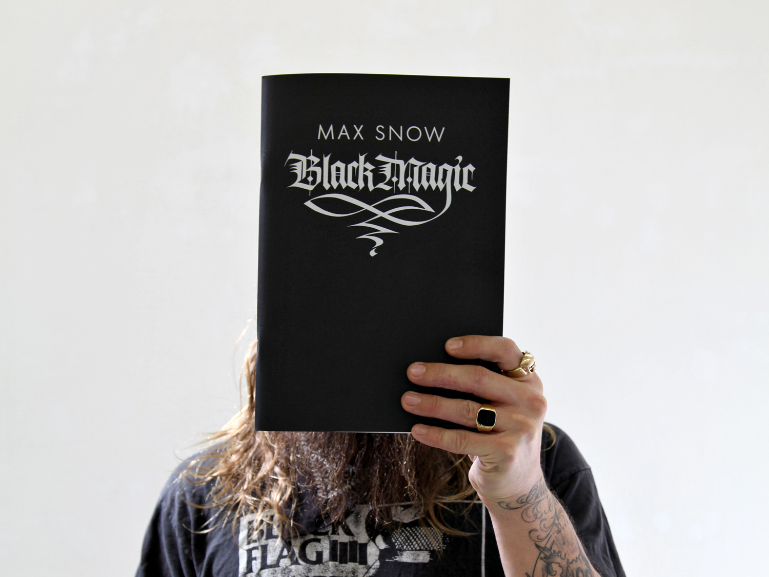 New Works by Max Snow in his latest book - purple DIARY