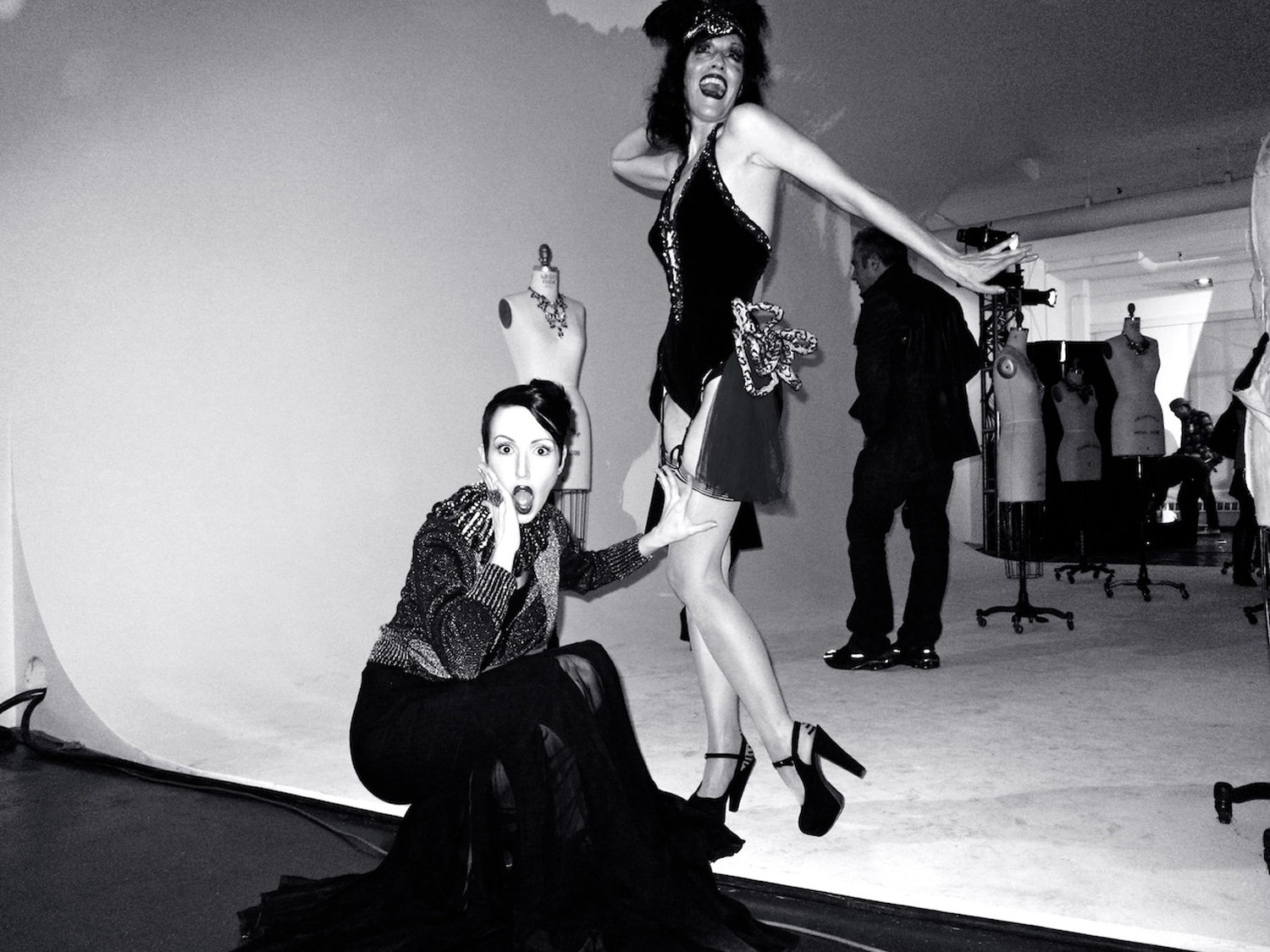 ERICKSON BEAMON F/W 2012 Presentation, New York - purple FASHION