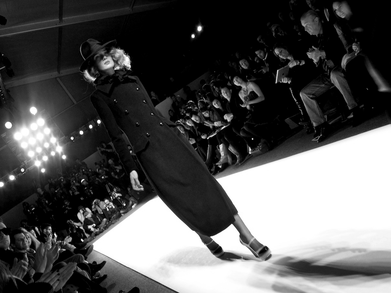 RUFFIAN F/W 2012, New York - purple FASHION