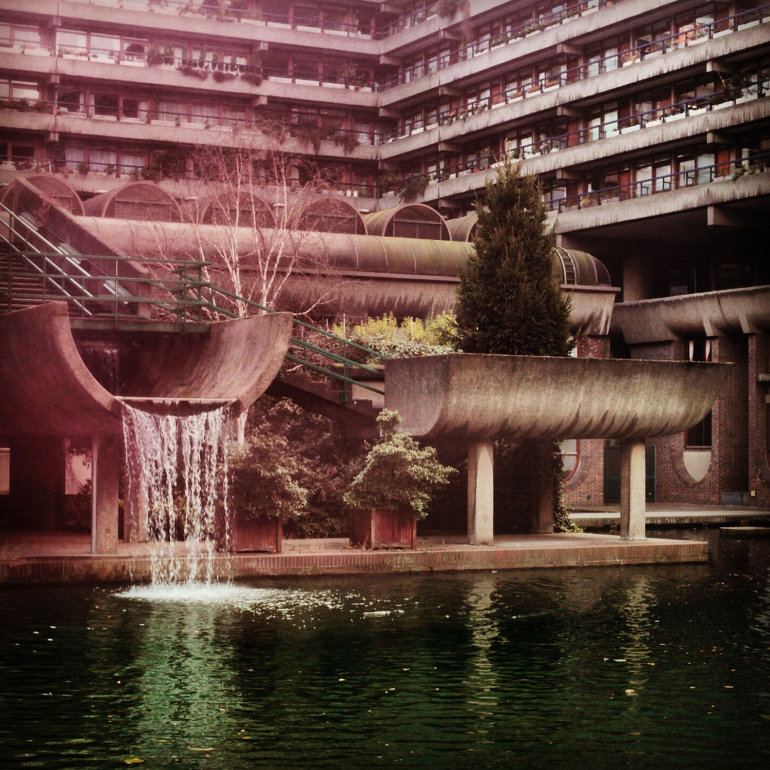 A visit to Barbican, London - purple DIARY