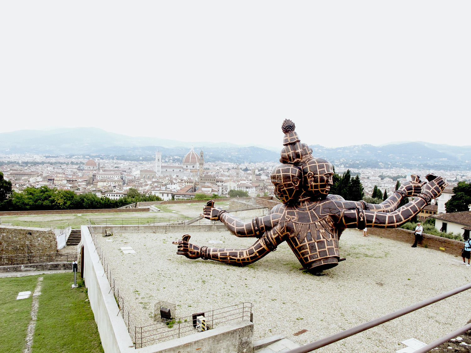 Zhang Huan S Soul Matter Exhibition At Forte Belvedere And