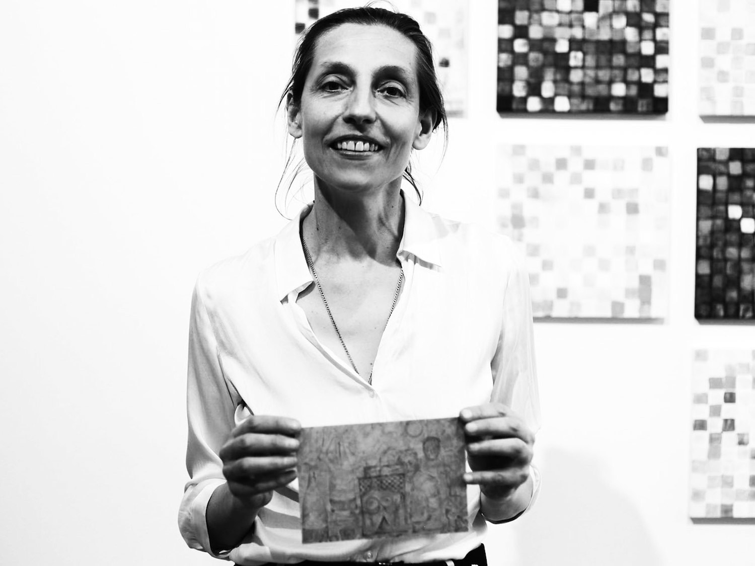 Jutta Koether "Fortune" at Bortolami Gallery, New York - purple ART