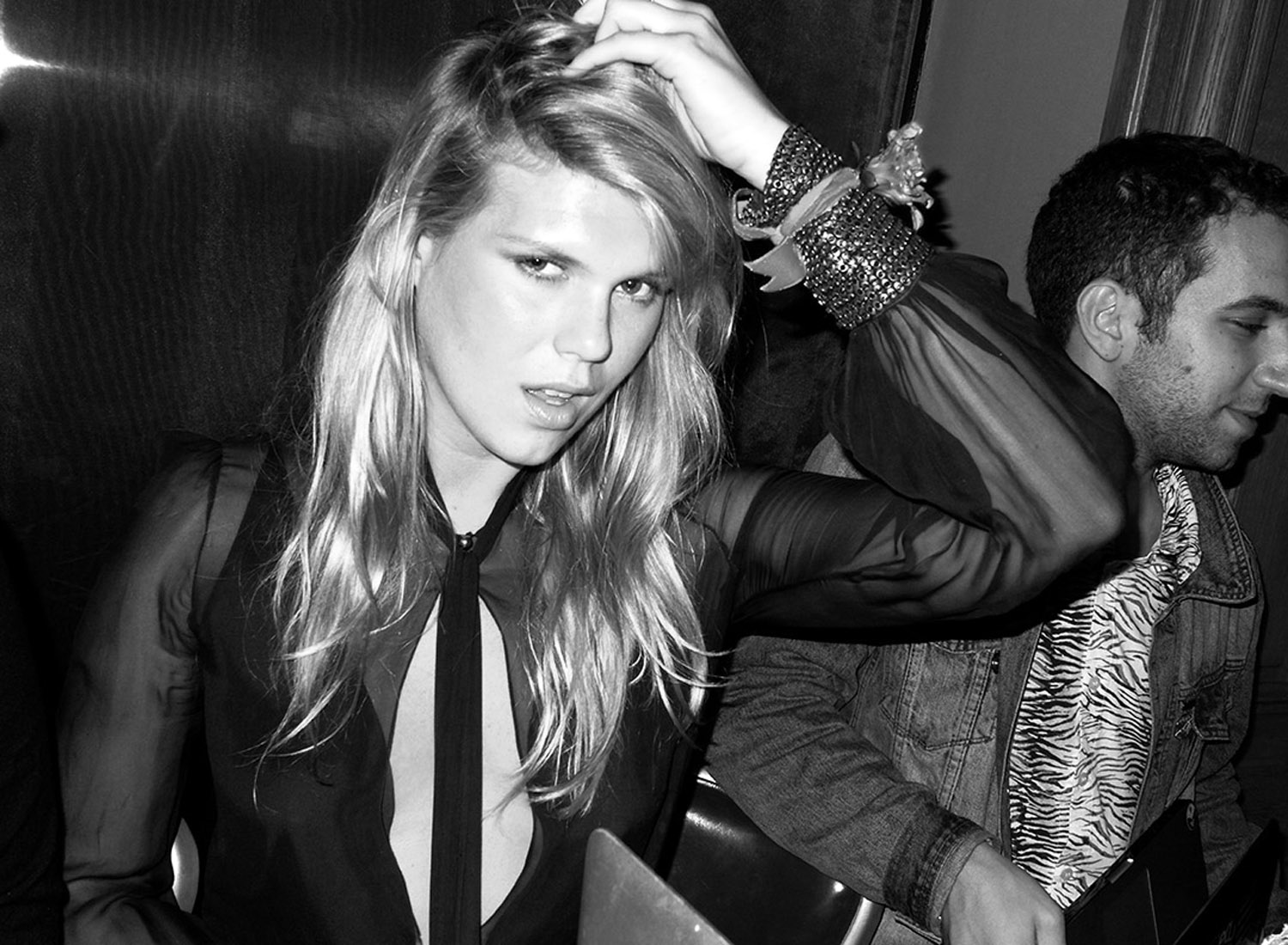 Bootsy Bellows Party at Plaza Athénée, Paris - purple NIGHT