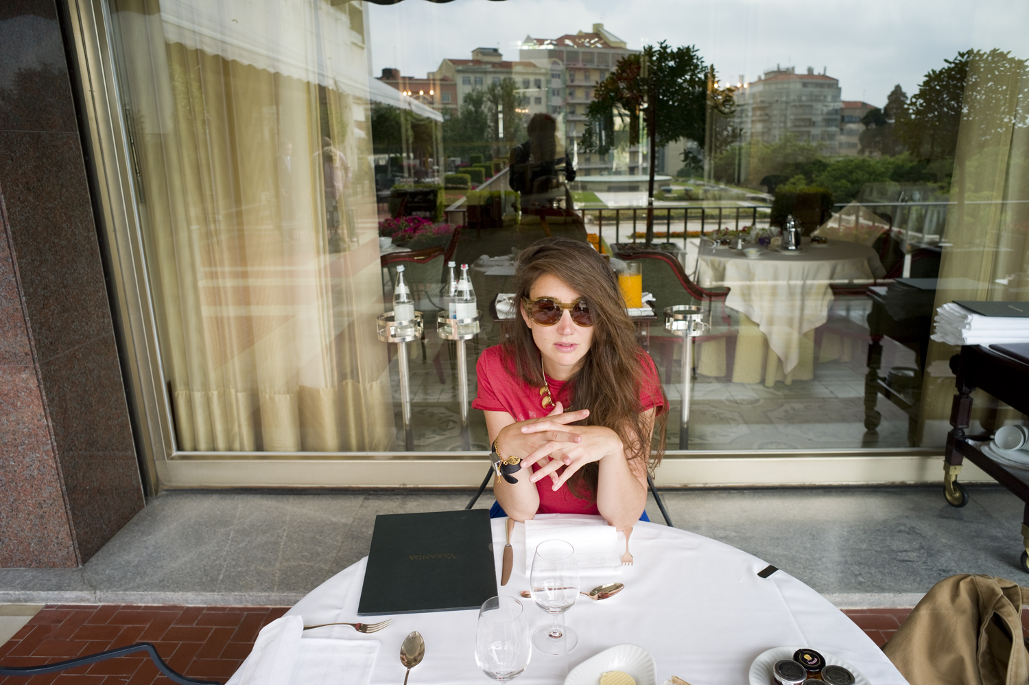 Natacha Ramsay-Levi at the Ritz, Lisbon. Photo Olivier Zahm - purple TRAVEL