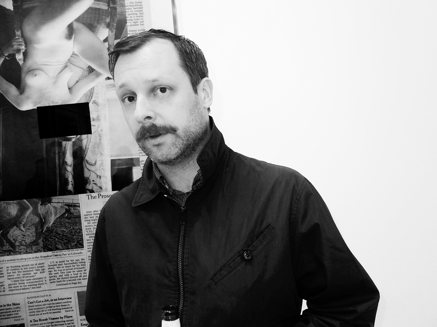 Leigh Ledare exhibition at Mitchell-Innes & Nash, New York - purple ART