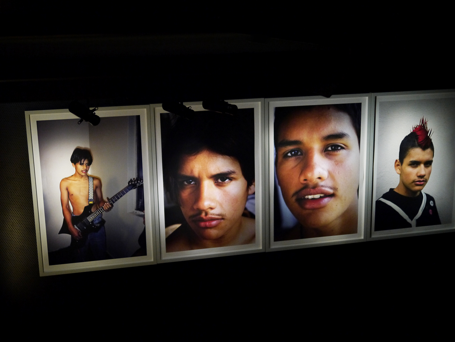 Larry Clark photo exhibition at Silencio, Paris - purple ART