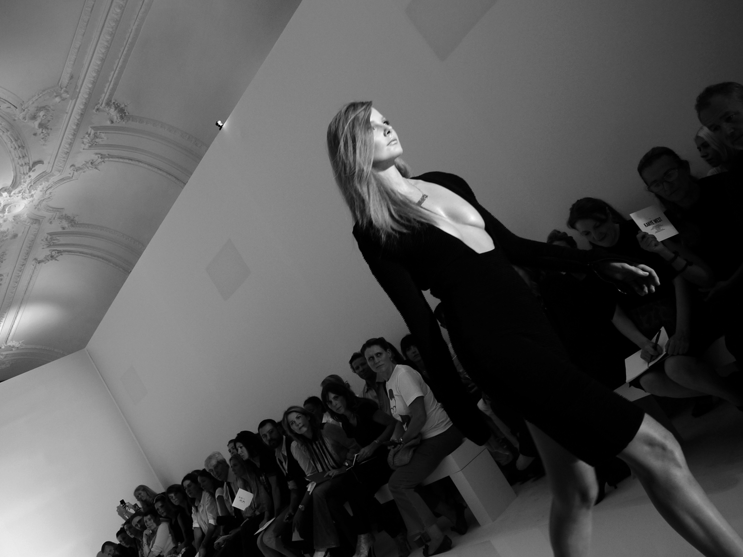 KANYE WEST SPRING / SUMMER 2012, Paris - purple FASHION