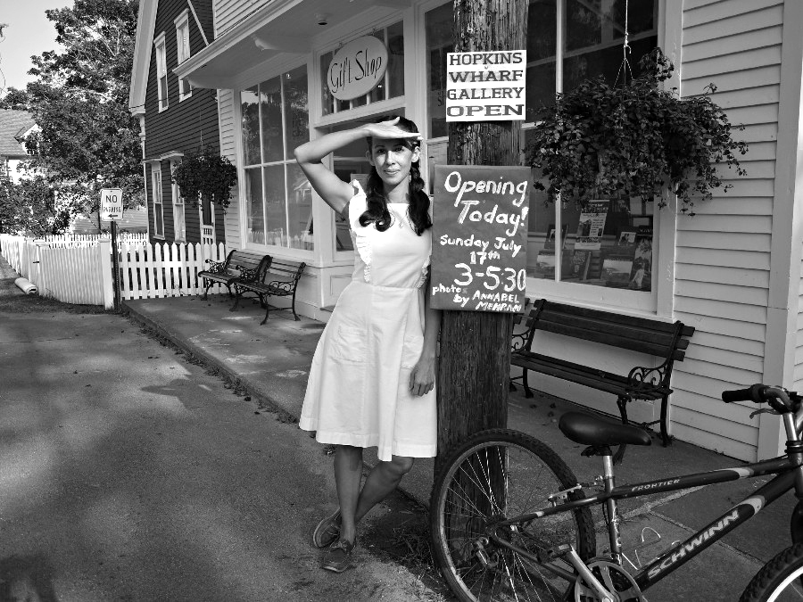 Annabel Mehran's first solo show opens in North Haven, maine - purple DIARY