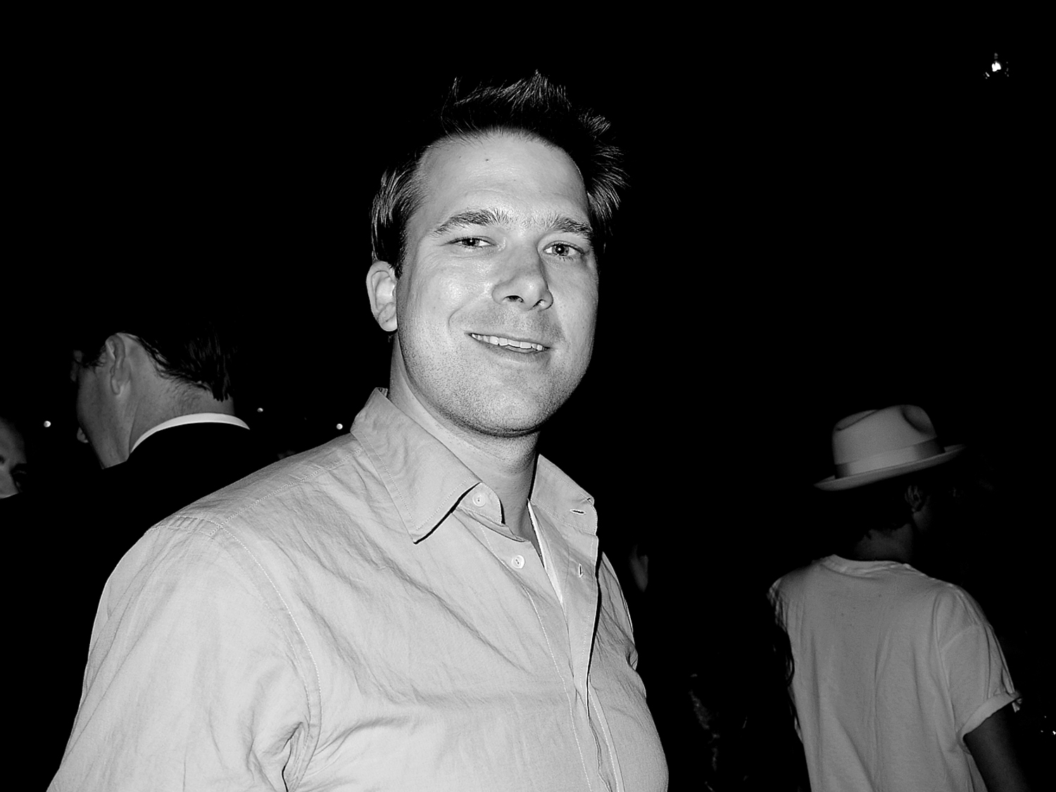 Chris Bollen at the Interview magazine party during Art Basel at the ...