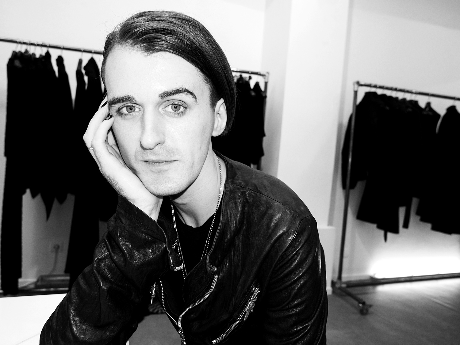 Gareth Pugh at his S/S 2015 presentation, Paris. Photo Olivier Zahm ...