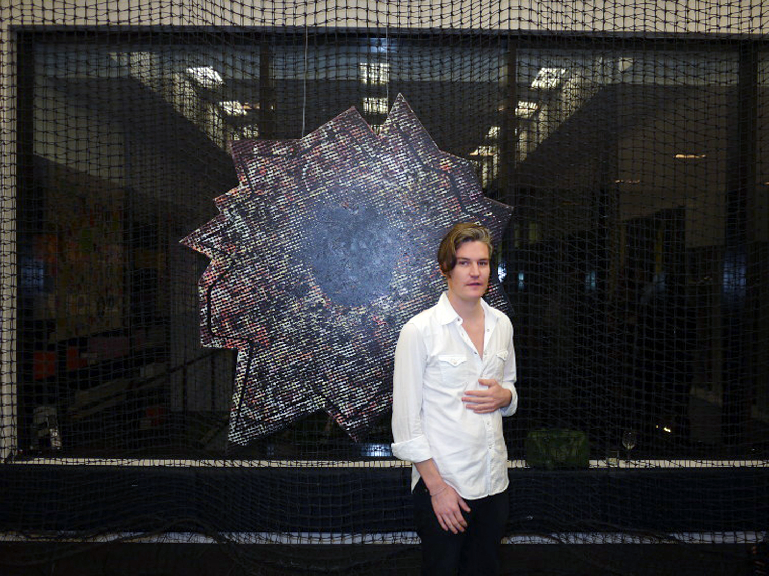 Nate Lowman's installation at New York Yankee Alex Rodriguez's house ...