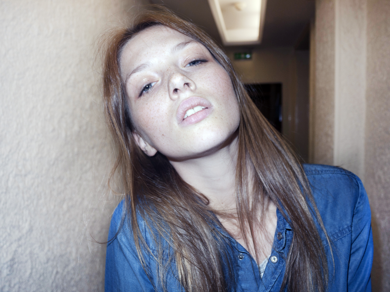 The beautiful Slovakian model Martina (Ford Models Europe) at the ...