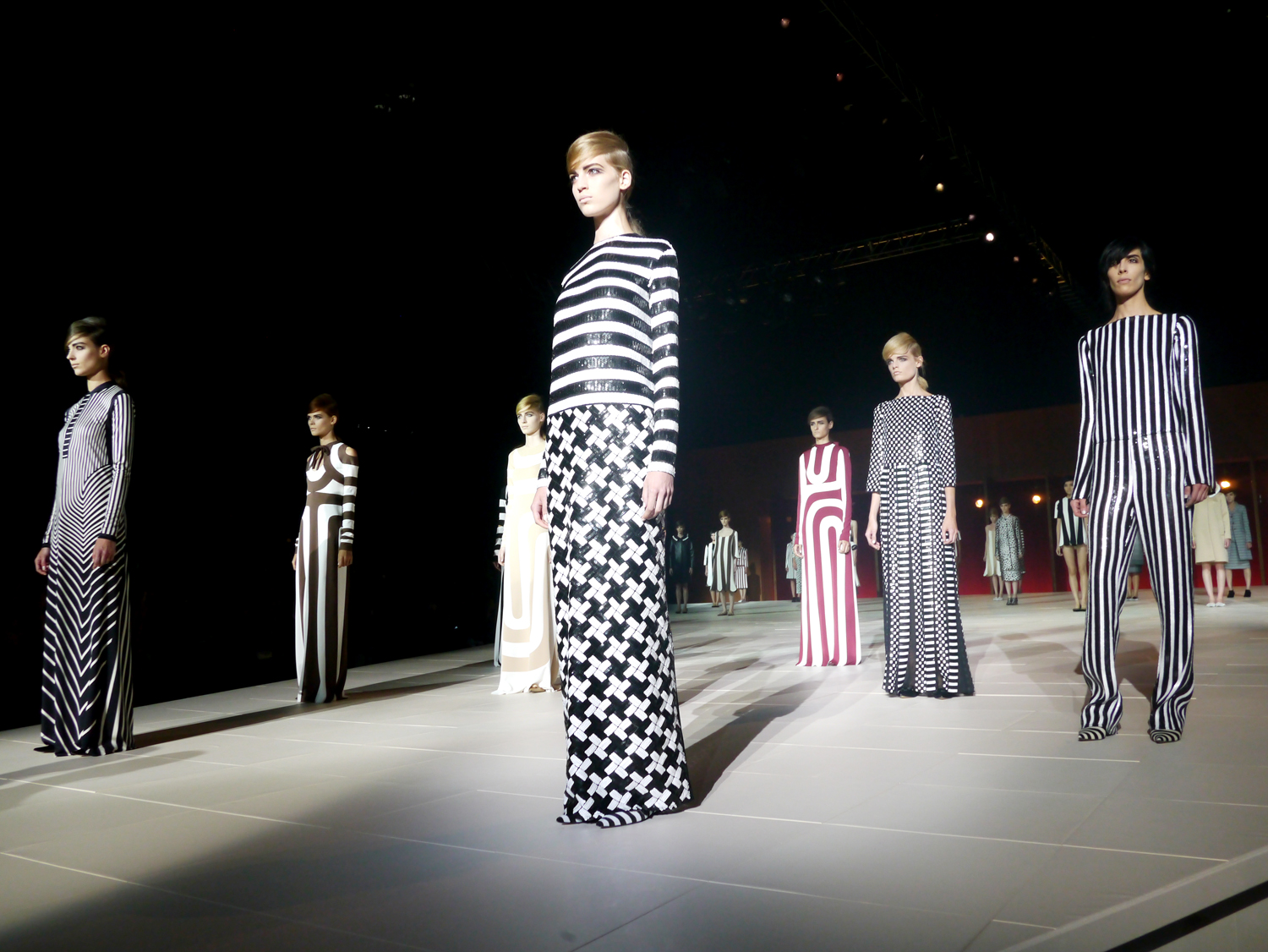 Marc Jacobs S/S 2013 show, New York - purple FASHION