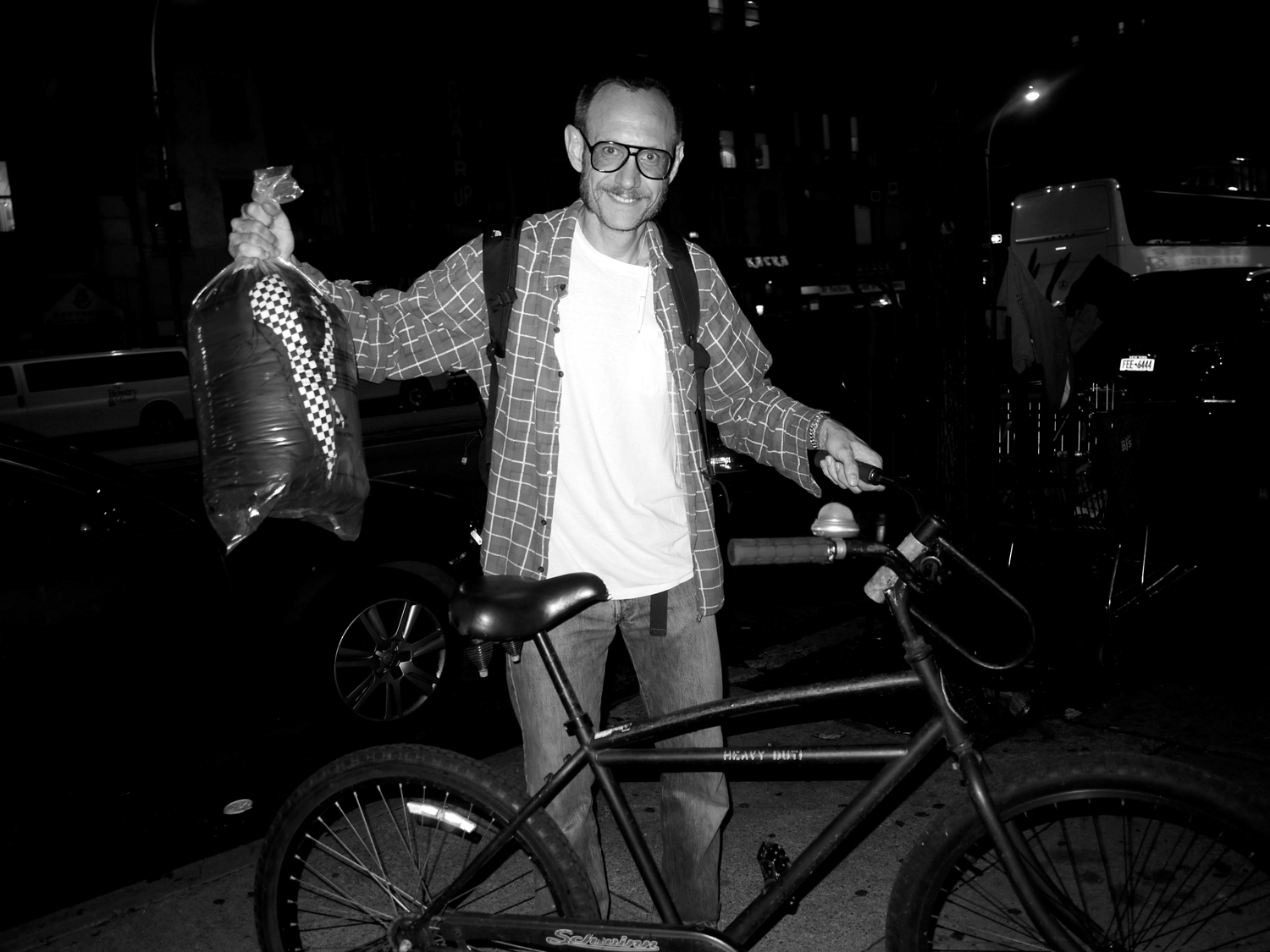 My best friend Terry Richardson going back home after a Purple shoot ...