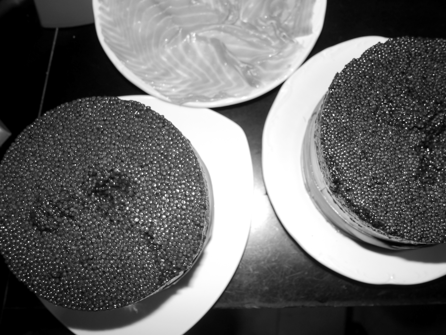 Impressive caviar dinner at La Maison du Caviar, Paris. Photo Olivier ...