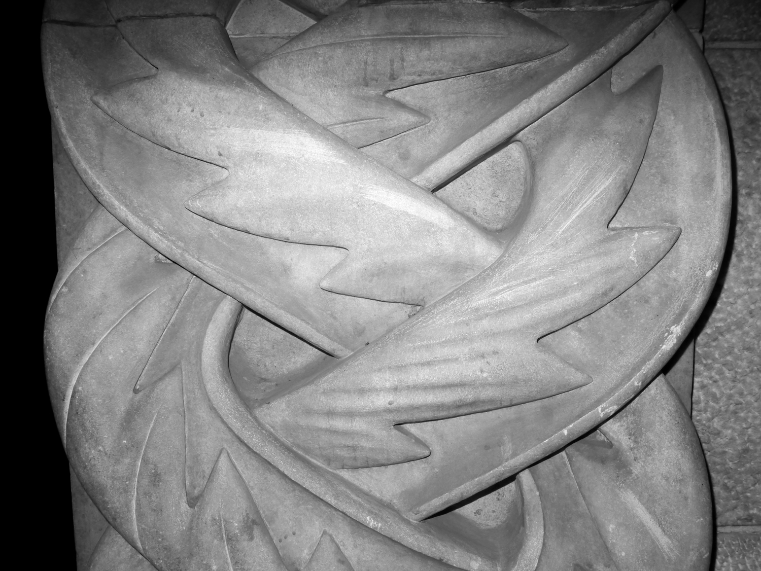 My last picture in Milan (a detail of a fascit architecture next ...