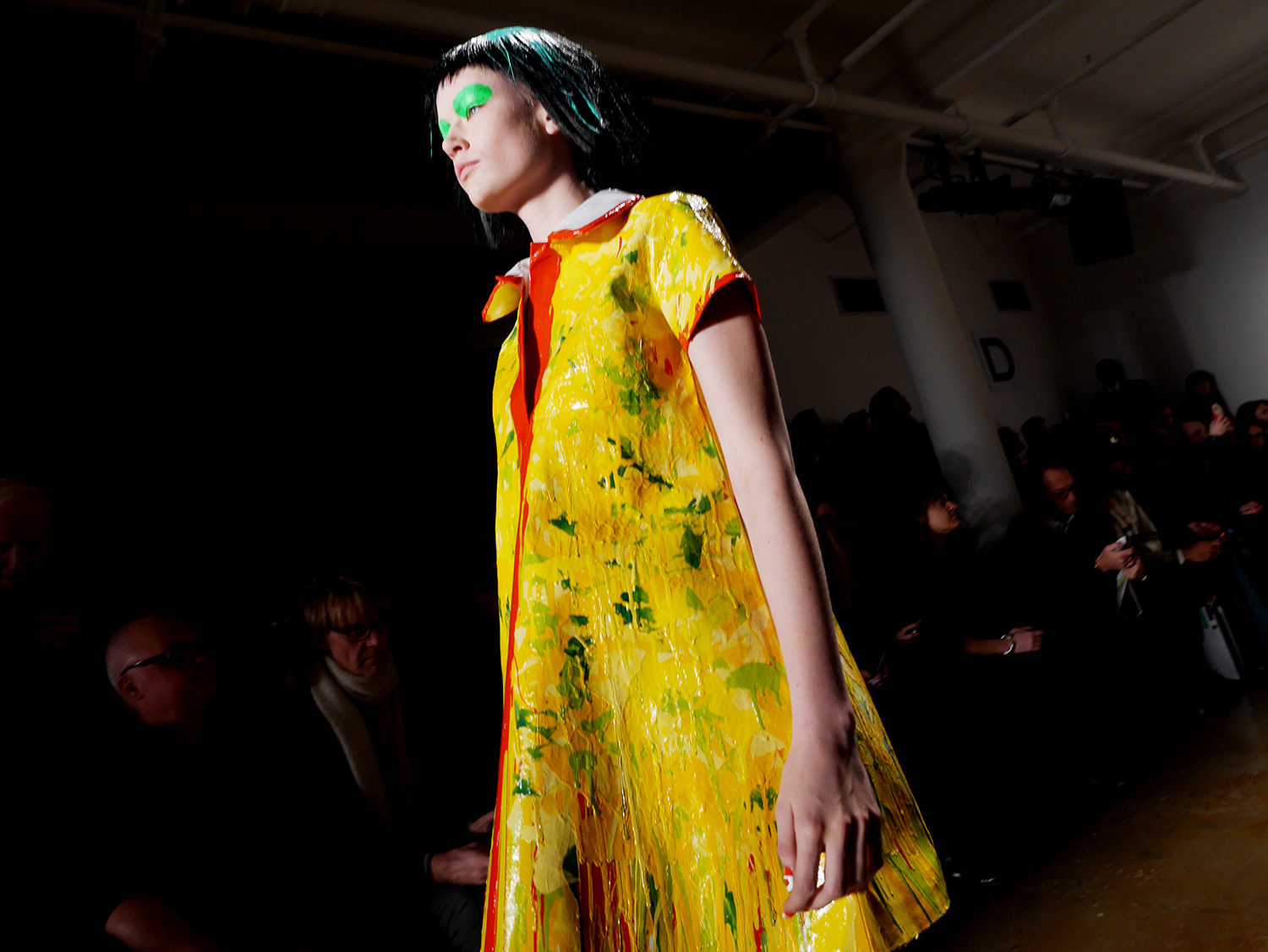 Jeremy Scott F/W 2015 Show, New York - purple FASHION