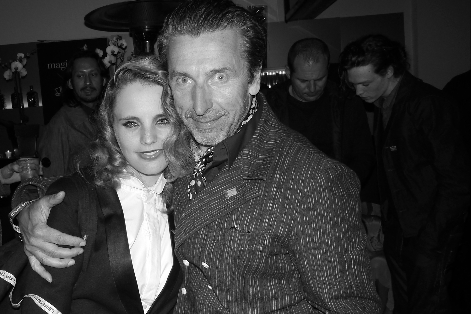 G-Star Raw's flagship store opening and dinner, Cannes - purple NIGHT