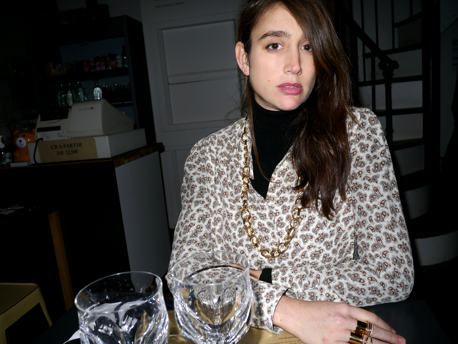 Natacha Ramsay-Levi at Kapunka, our new favorite place to have dinner ...