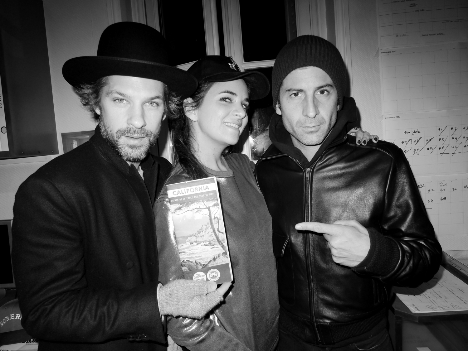 Aaron Young, Laure Heriard-Dubreuil and André Saraiva coming to say ...