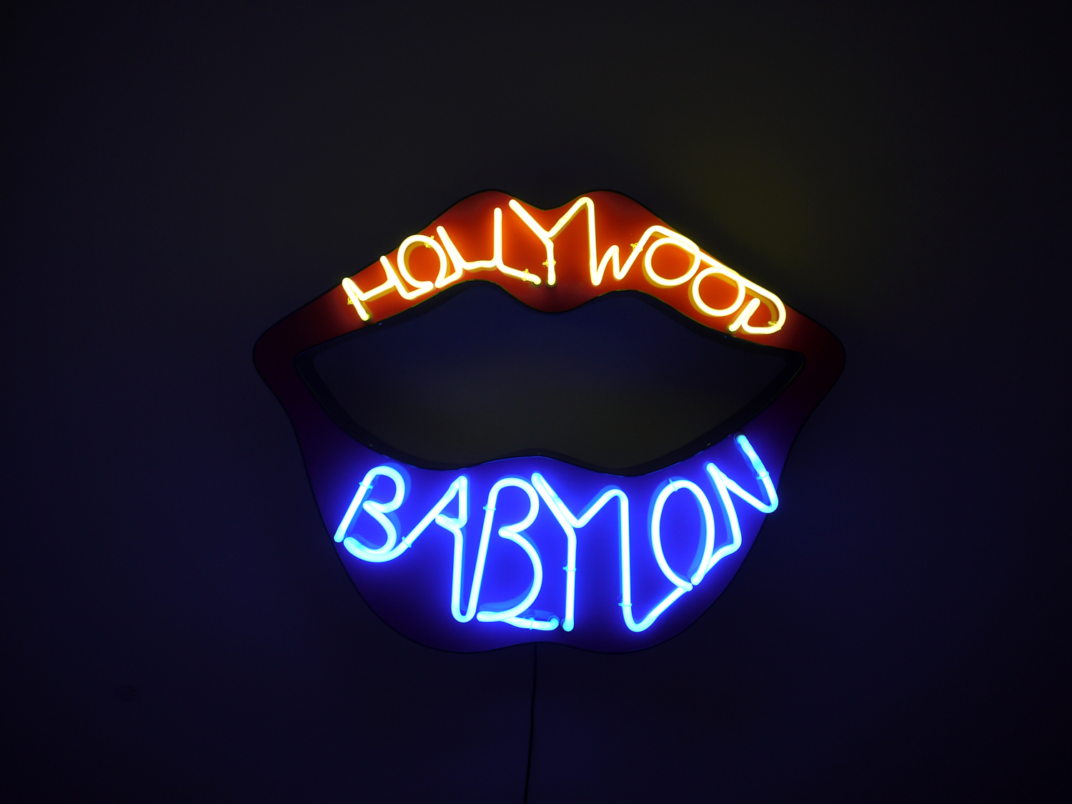 Kenneth Anger exhibition at Galerie du Jour Agnès B, Paris - purple ART