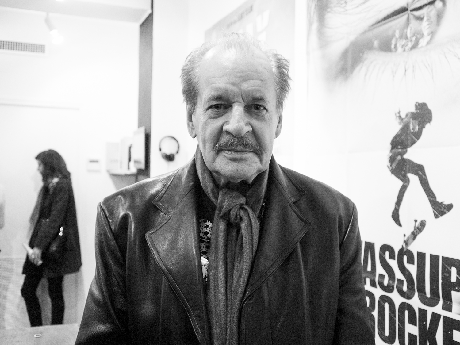 Larry Clark "The Smell of Us" book signing at Chez B, Paris - purple ART