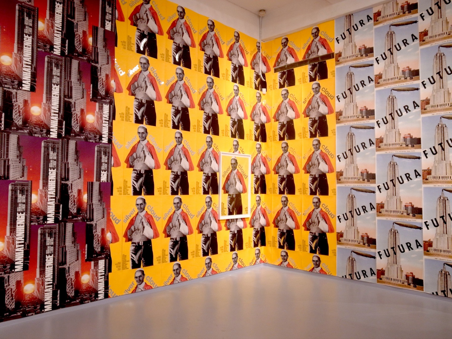 TJ Wilcox at Metro Pictures, New York - purple ART