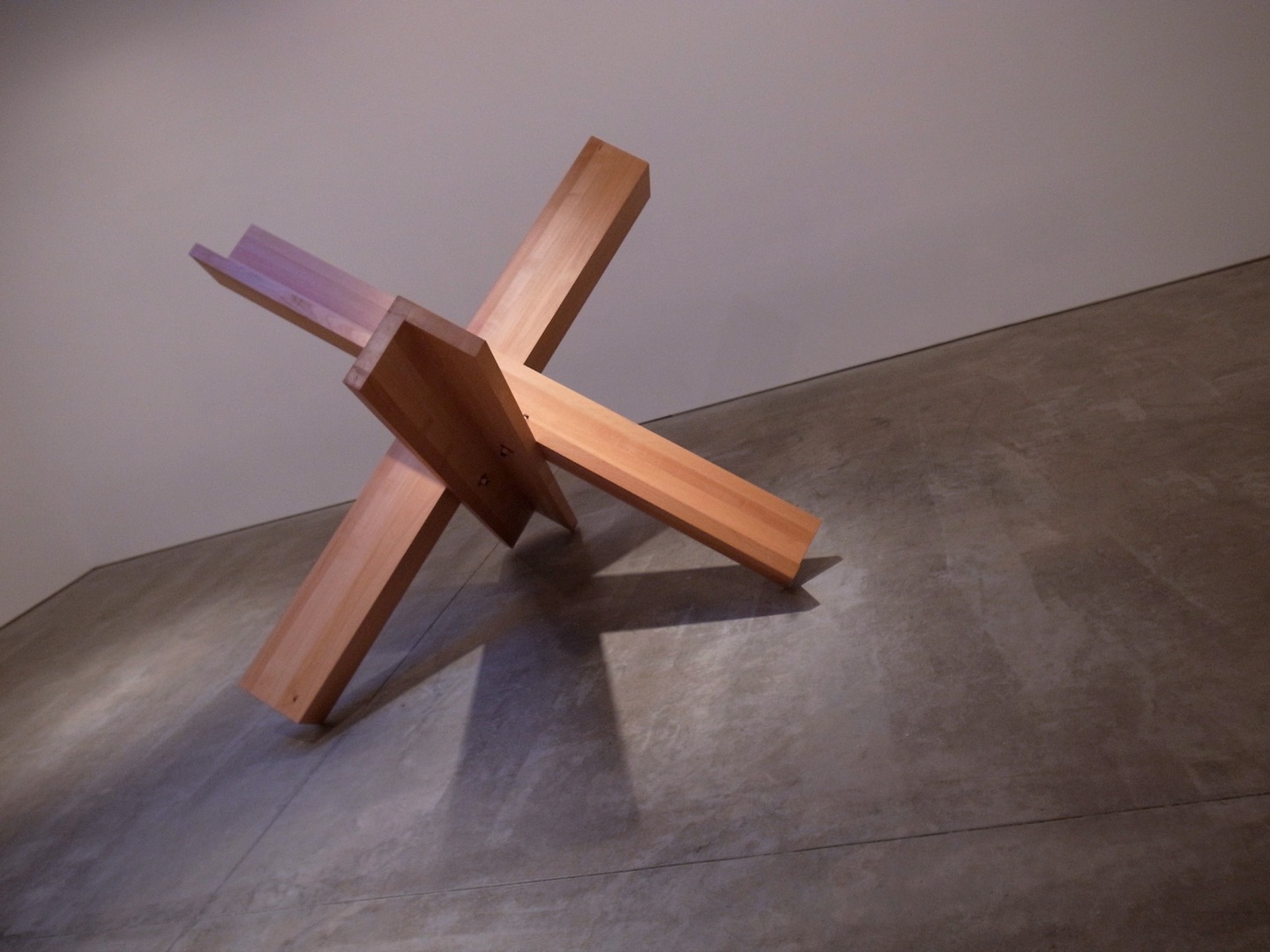 Robert Morris at Sonnabend, New York - purple ART