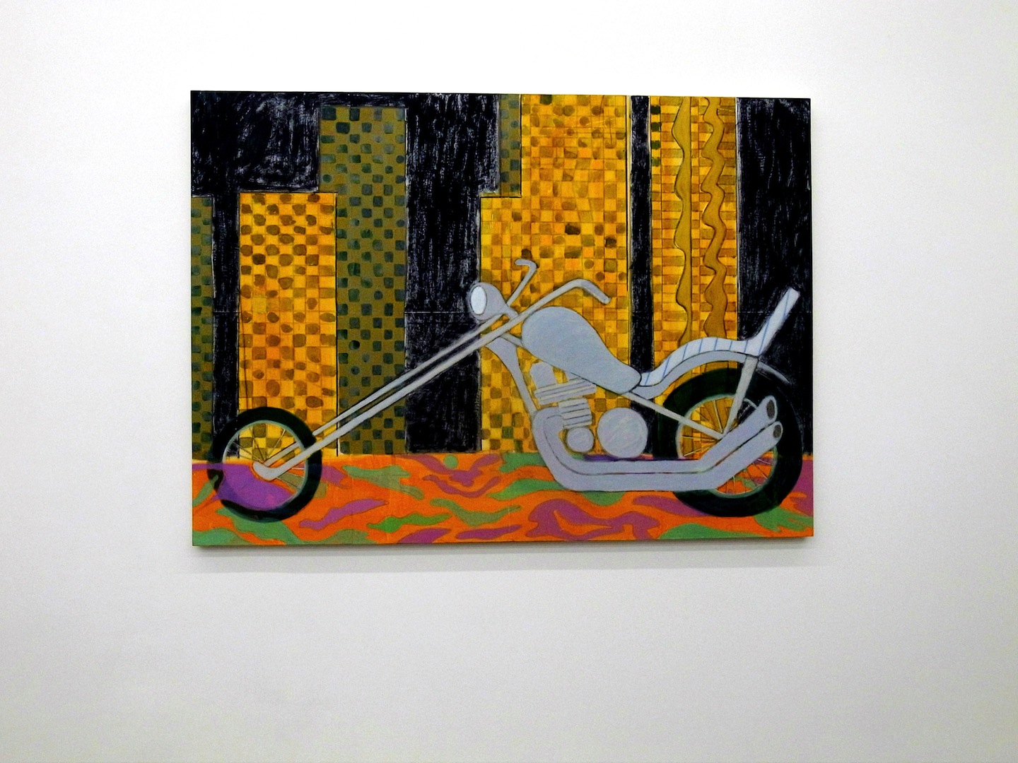 Tyson Reeder at Canada Gallery, New York - purple ART