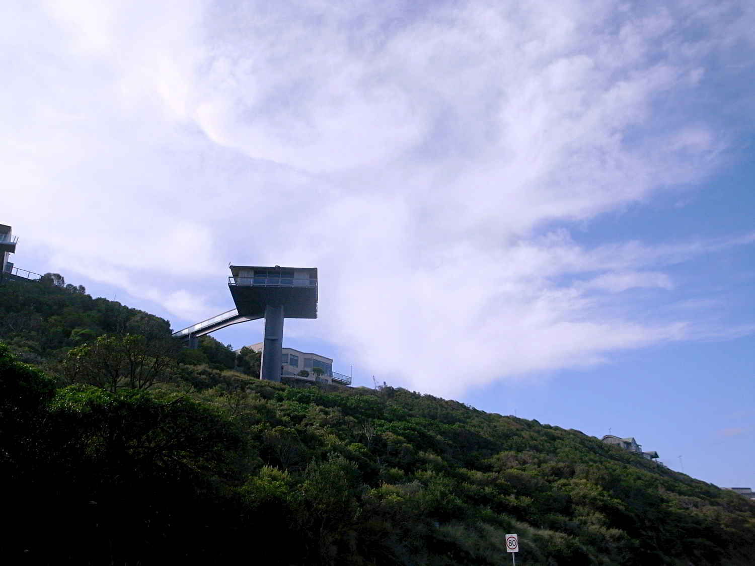 The spectacular Pole House designed in 1978 by Frank Dixson, Victoria ...