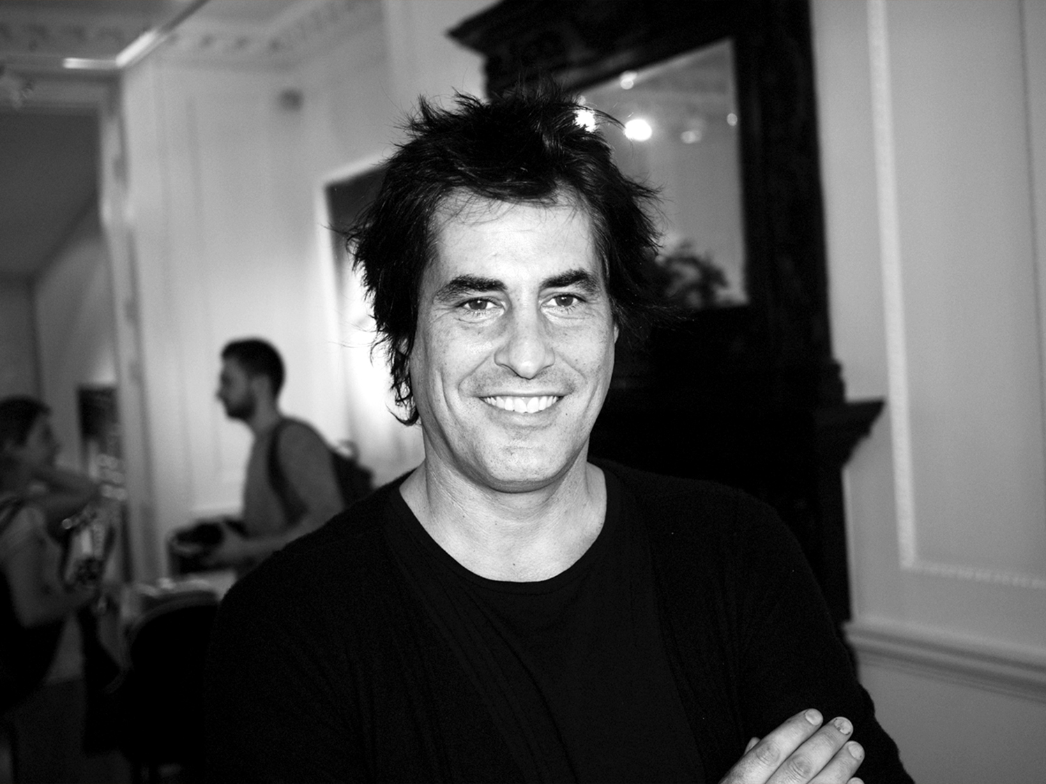 Raphael Mazzucco Opening at Castle Fine Art, London - purple NIGHT